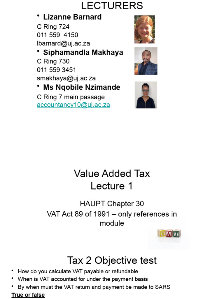 Vat Full Set Powerpoint | PDF | Value Added Tax | Lease