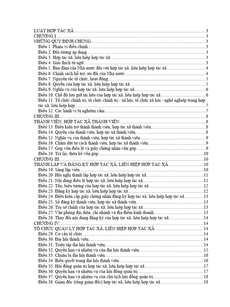 03.luat Hop Tac Xa 2012 Có M C L C | PDF