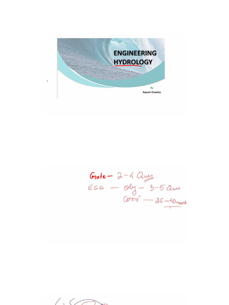 Hydrology | PDF