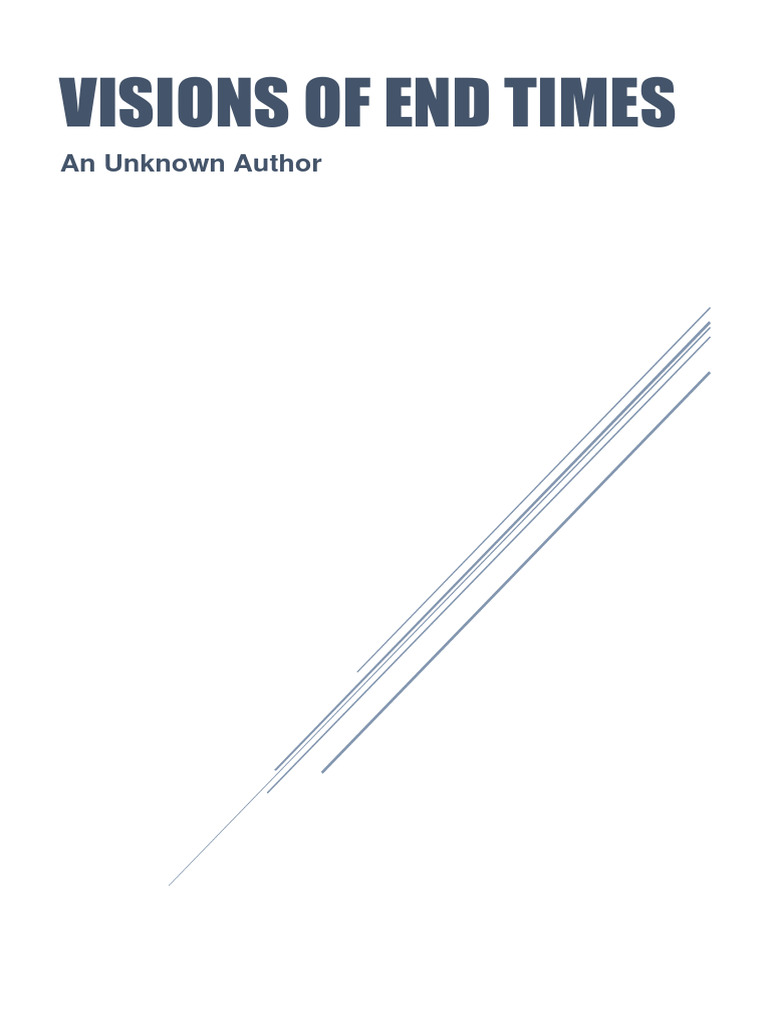 Visions of End Times | PDF | Eschatology | Jesus