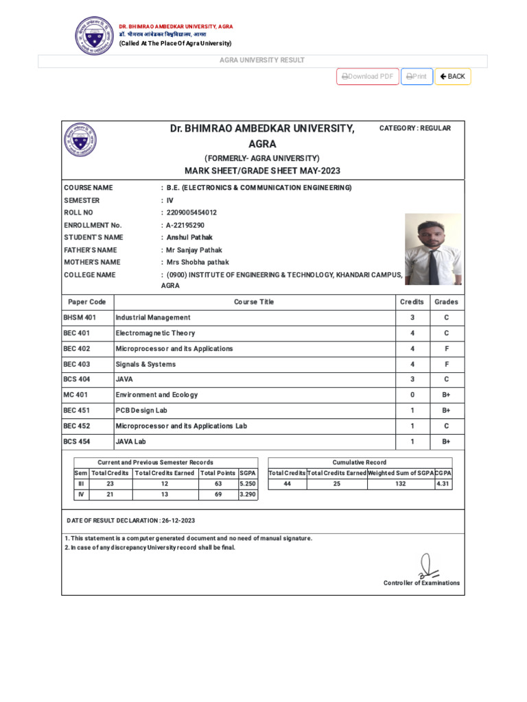 Anshul Pathak | PDF | Computing