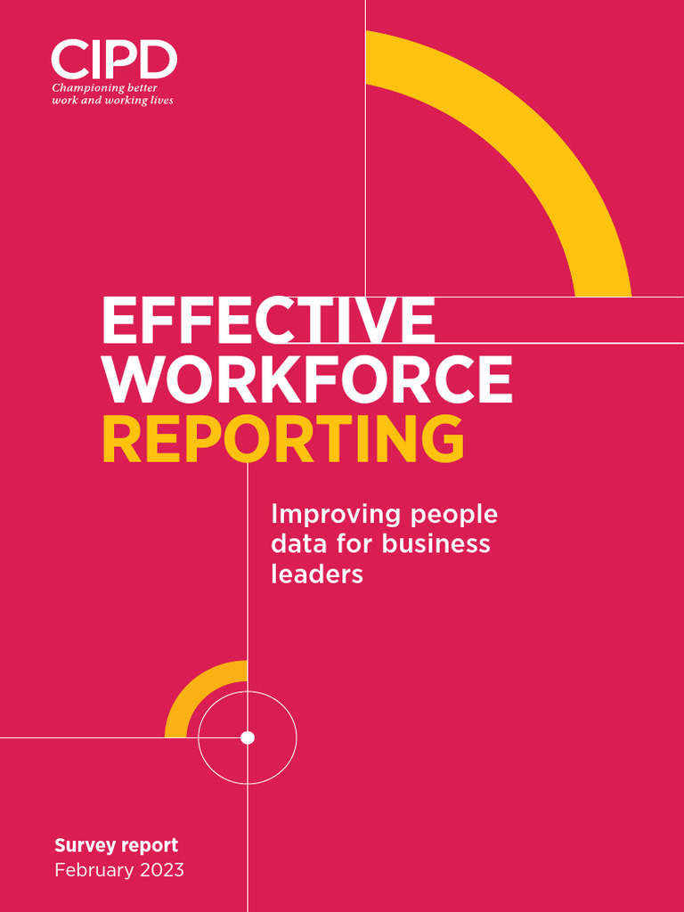CIPD Effective Workforce Reporting | PDF | Cost Of Living | Employee ...