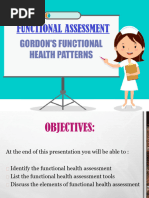 Gordon Functional Health Pattern | PDF