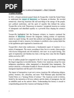 Immigrant Contribution - Levelled Text | PDF | Immigration | The United ...