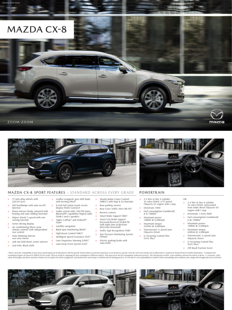 Cx 8 Digital Brochure | PDF | Vehicles | Vehicle Technology