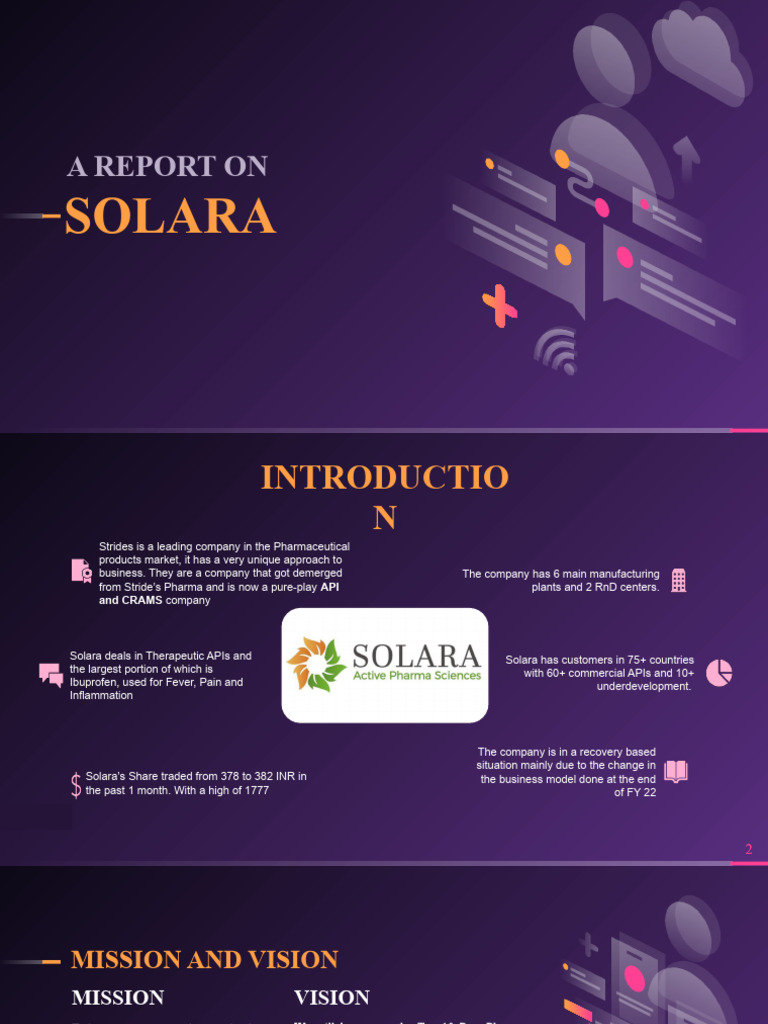 Solara | PDF | Food And Drug Administration | Pharmaceutical Industry