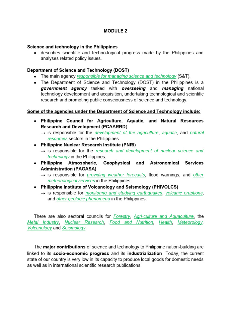 STS Module 2 | PDF | Science | Spanish Empire