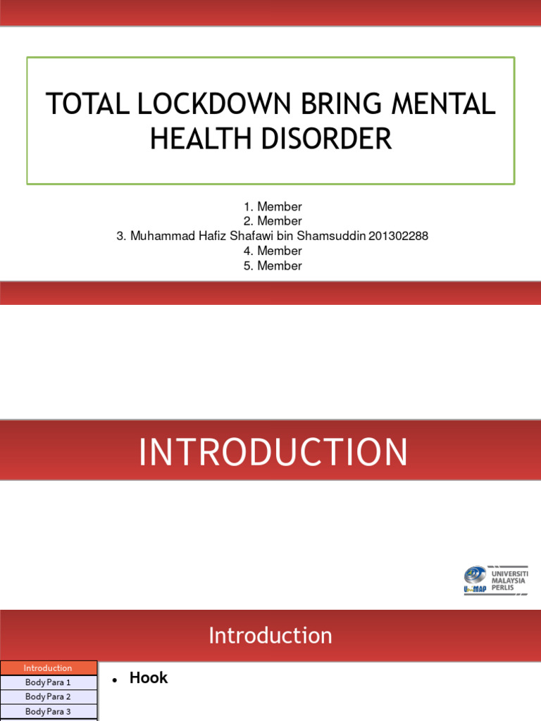 Argumentative Essay Draft Template Slide | PDF | Mental Disorder ...