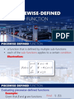 Functions and Piecewise | PDF | Function (Mathematics) | Functions And Mappings