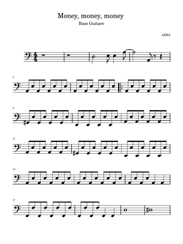 Money, Money, Money | PDF