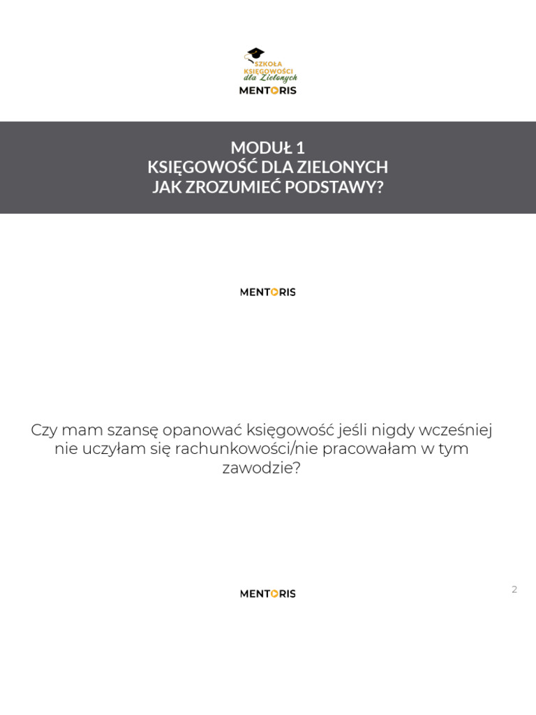 Szkola Dla Zielonych Modul 1 1 | PDF