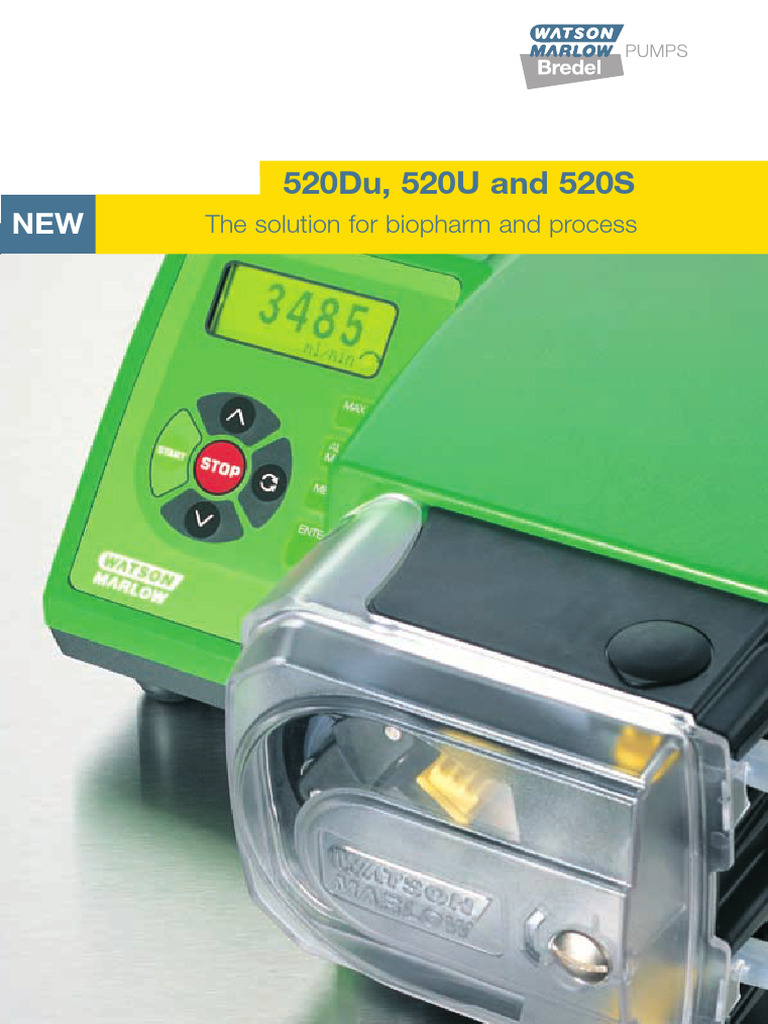 Anhang 3 Watson Marlow | PDF | Pump | Pipe (Fluid Conveyance)