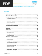 Watson Pump Datasheet | PDF | Logic Gate | Switch