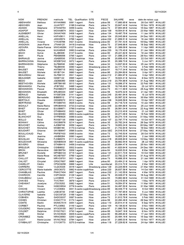 Base Donnees JMS | PDF