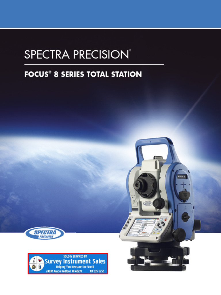 Spectra Precision FOCUS 8 Manual | PDF | Electromagnetic Interference ...