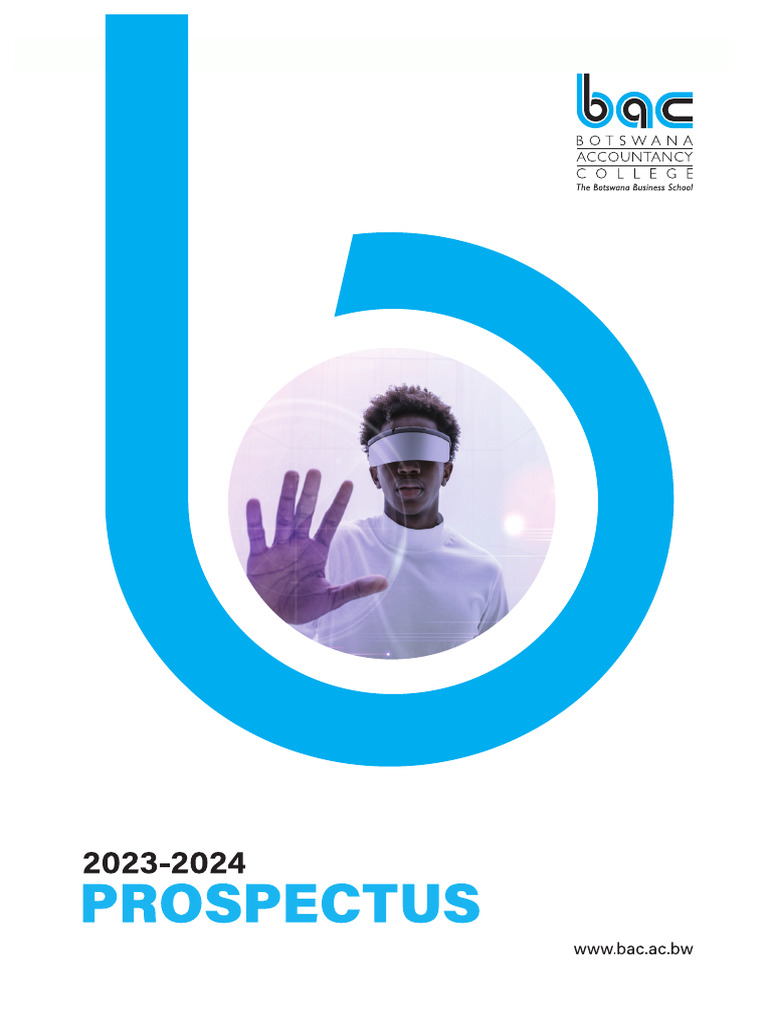 BAC Academic Prospectus Overview | PDF | Accounting | Accountant