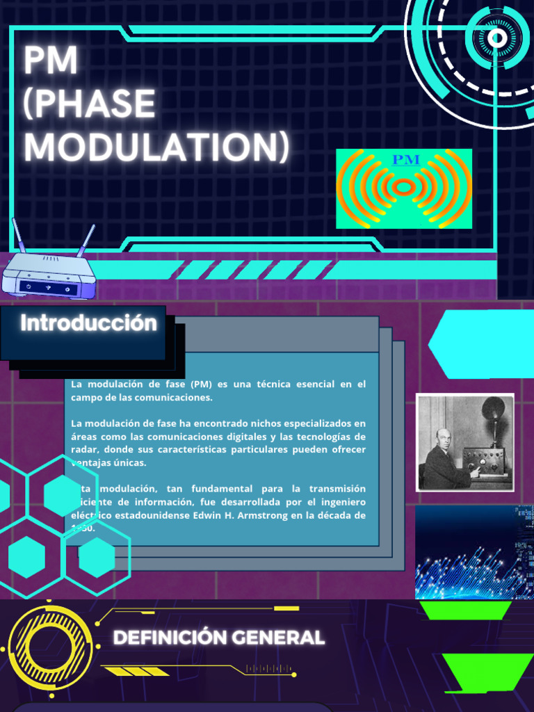 PM (Phase Modulation) 1 | PDF | Modulación | Modulación de frecuencia