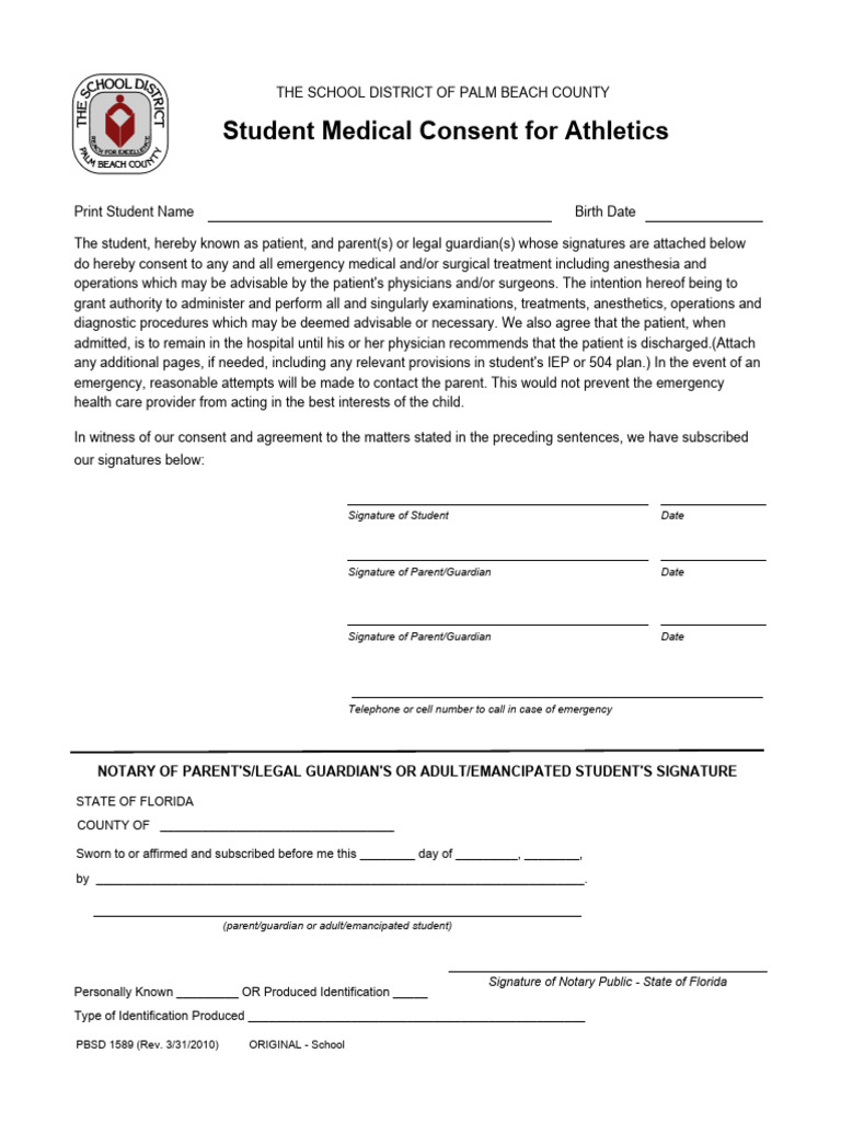 Medical Consent for Emancipated Students | PDF | Patient | Informed Consent