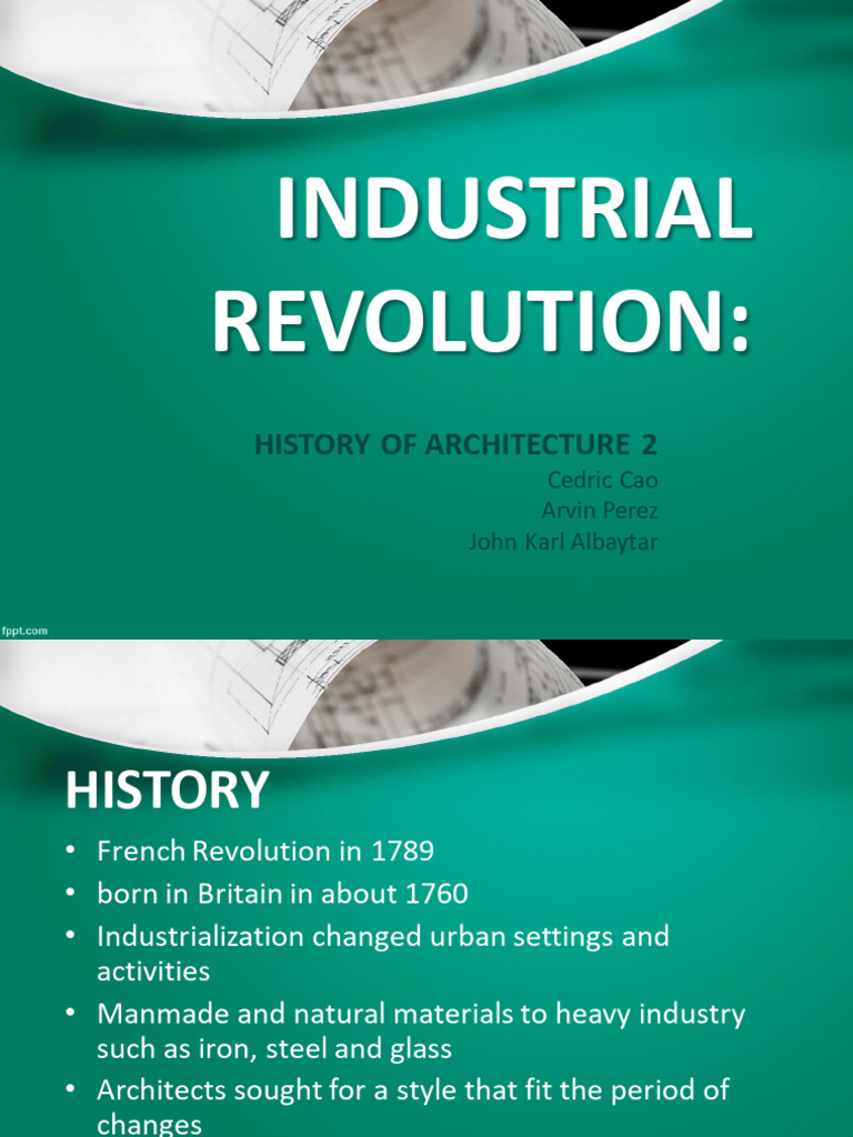 Industrial Revolution | PDF | Civil Engineering