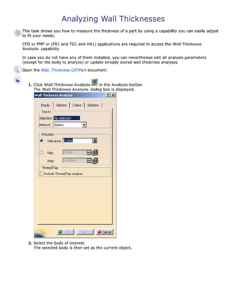 1- Analyzing Wall Thicknesses | PDF