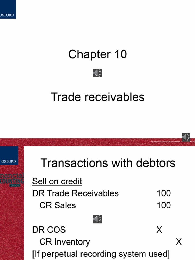 Trade Receivables Management Guide | PDF | Financial Economics ...