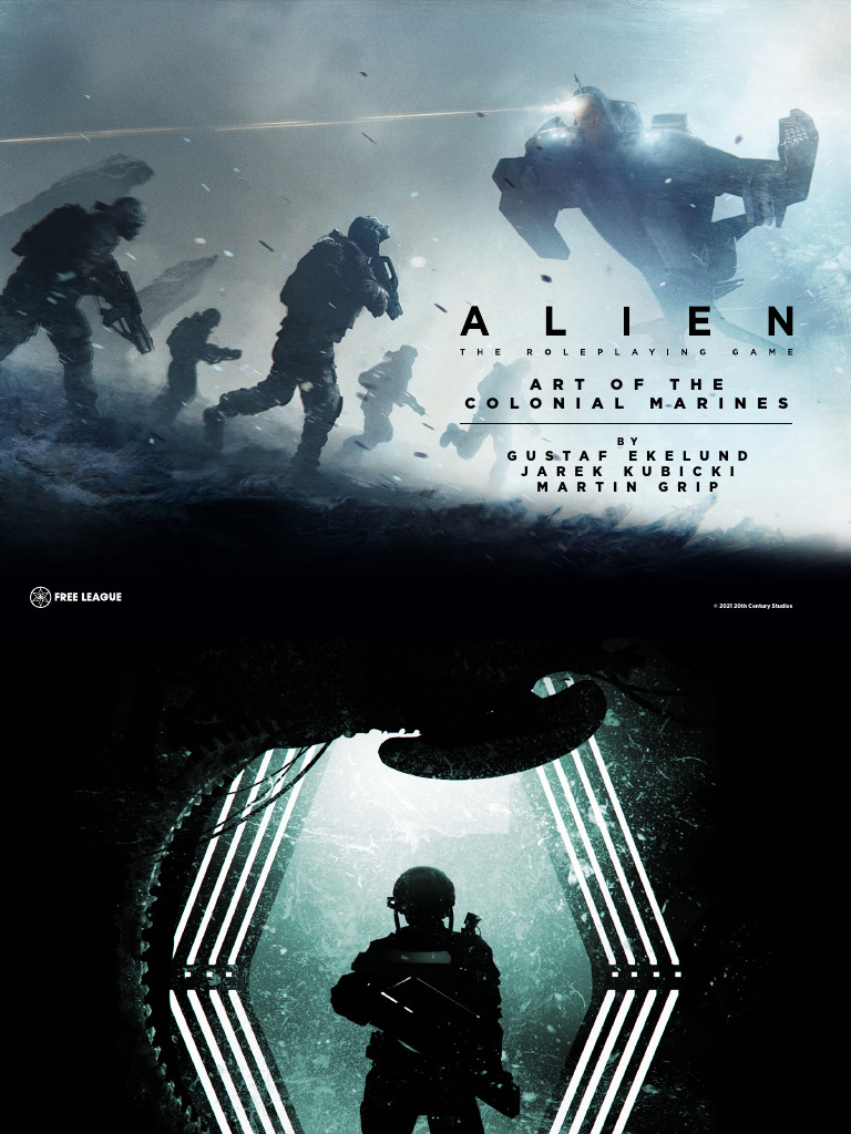 ALIEN RPG - Colonial Marines Art Book | PDF