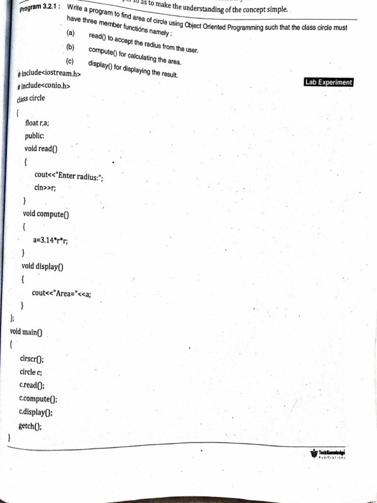 Oops All Practicals Photos | PDF
