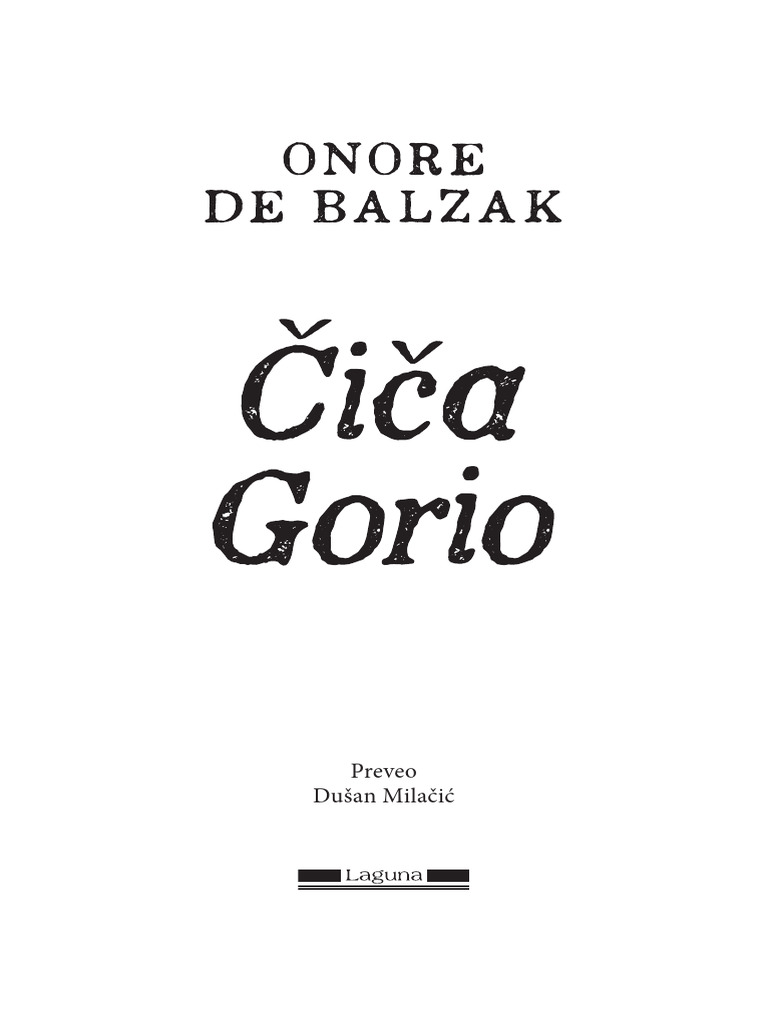 Cica Gorio | PDF