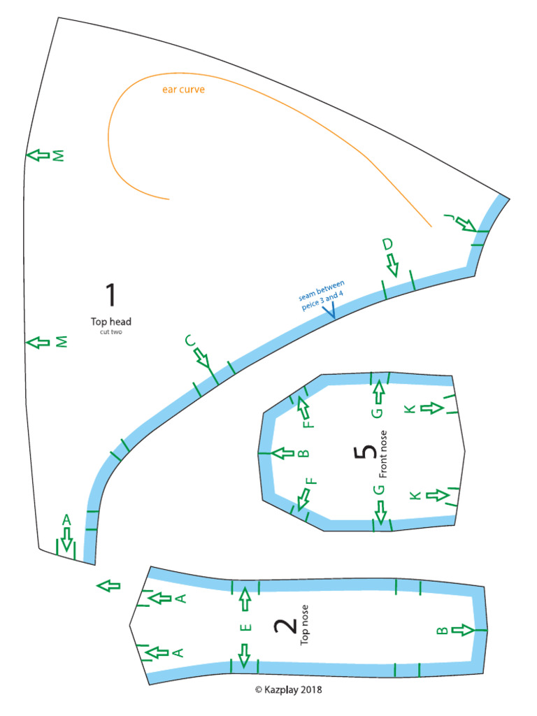 K Is Tune Mask Pattern | PDF