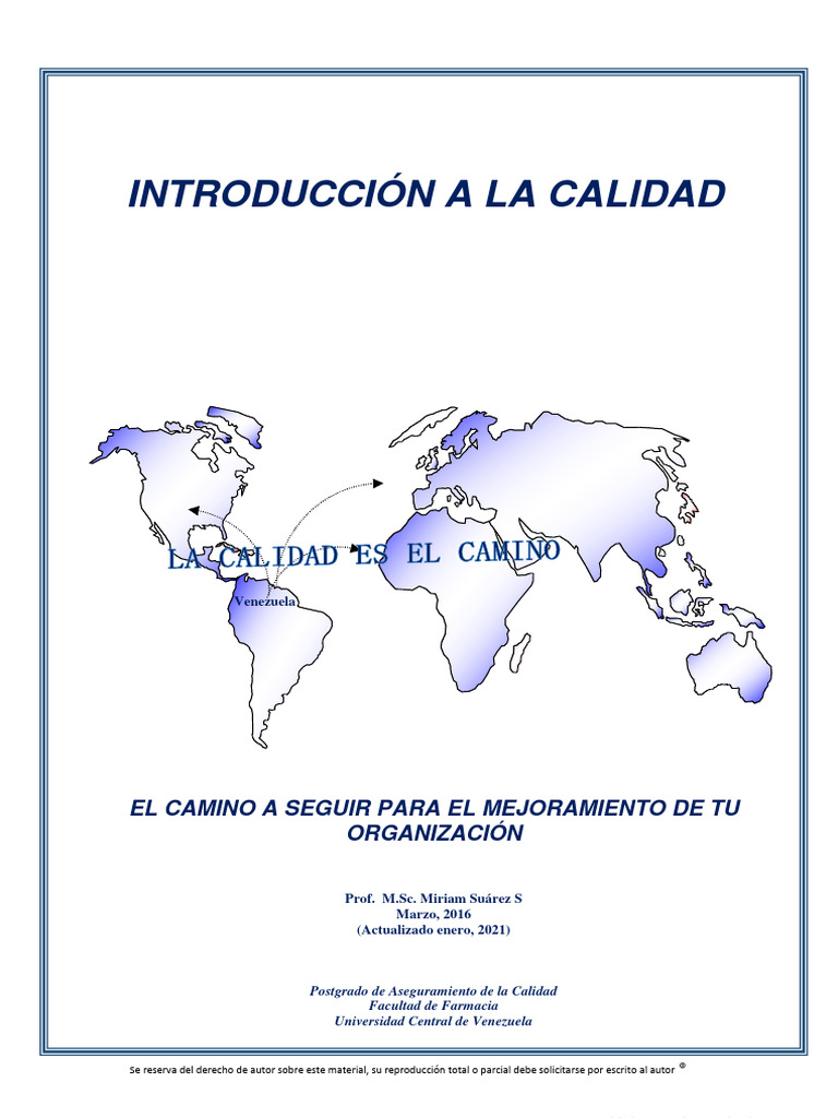 2) Material INTRODUCCION A LA CALIDAD V2 | Descargar gratis PDF | Calidad (comercial) | Gestión ...