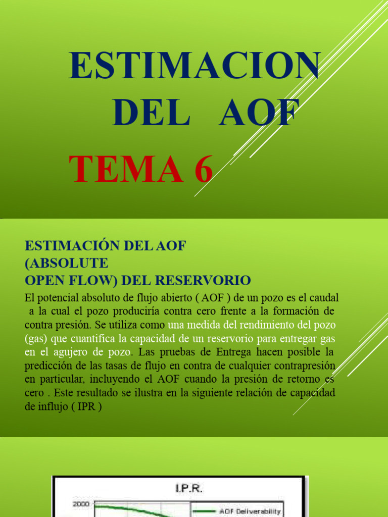 Tema 6 Estimacion Del Aof | PDF | Ciencia y matemáticas