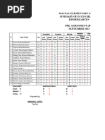 Bosy Eccd Checklist Template Sy 2025 2026 | PDF