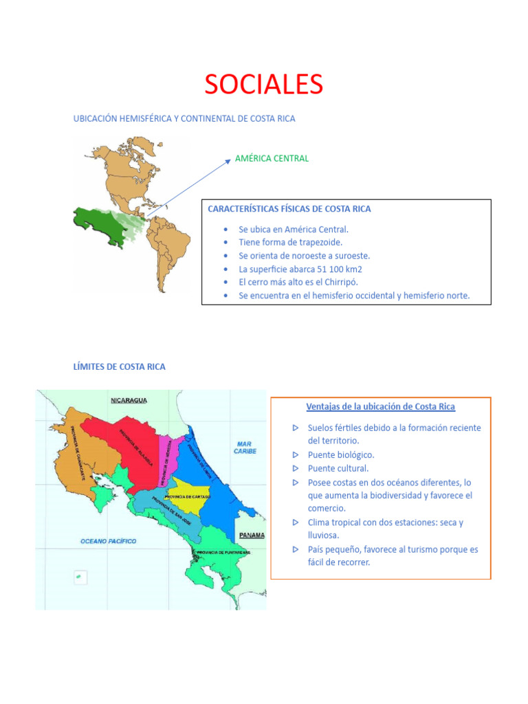 SOCIALES. Cuarto Grado | PDF