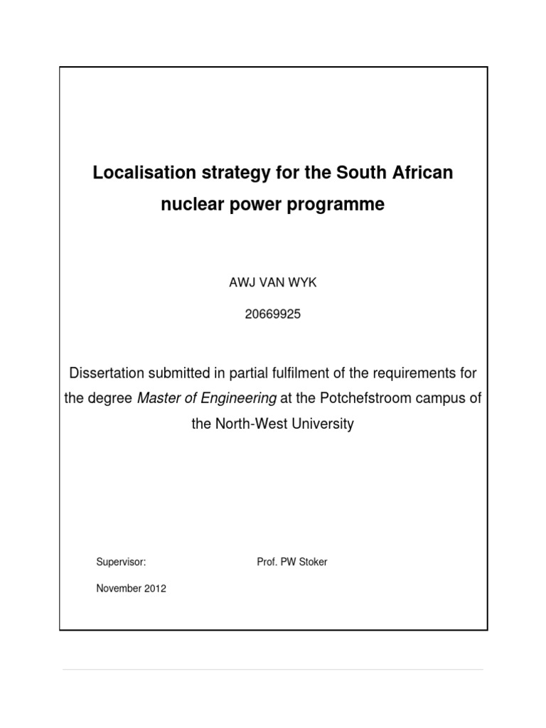 A Localisaiton Strategy For Nuclear Energy | PDF | Nuclear Power ... A Localisaiton Strategy For Nuclear Energy | PDF | Nuclear Power ...