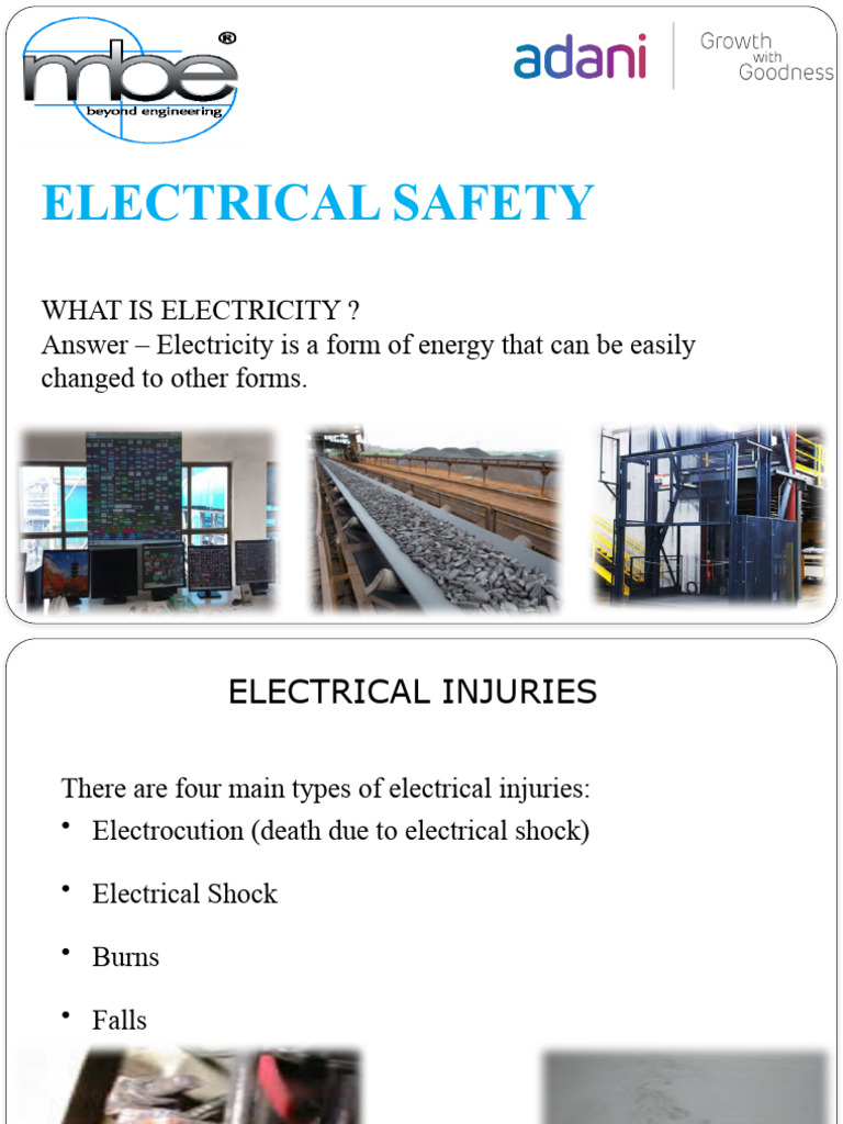 Electrical Safety Presentation | Download Free PDF | Electrical Wiring ...