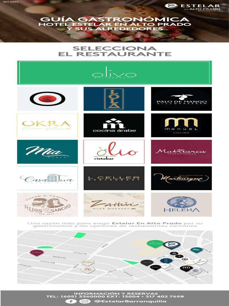 Guia Restaurantes Pdf