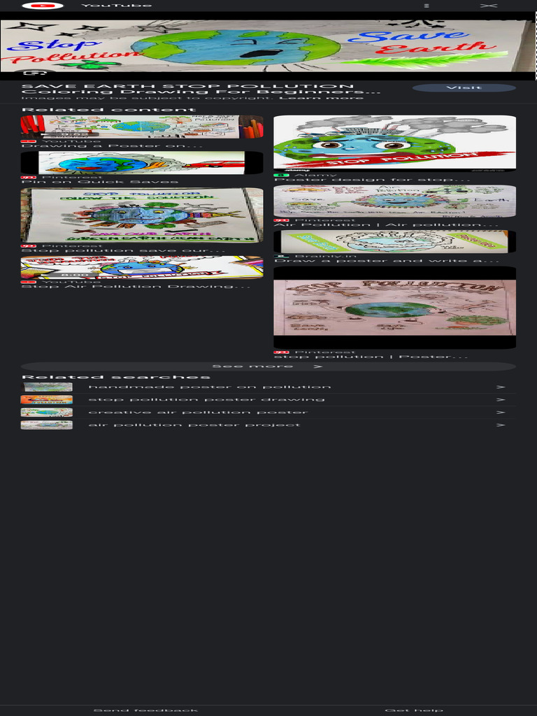 Handmade Easy Posters On Pollution - Google Search | PDF