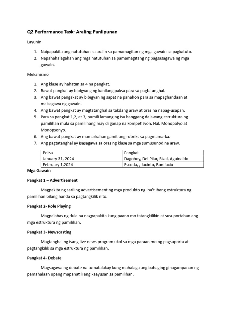 Q2-Performance-Task | PDF