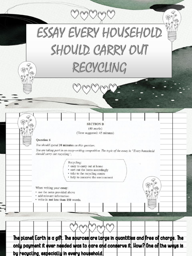 Easy Home Recycling Tips Pdf