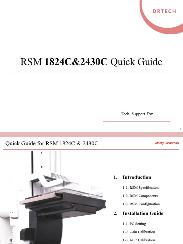 DRT RSM1824C&2430C Quick Manual (Rev 01) 180418 | PDF | Computer Science | Operating System Families