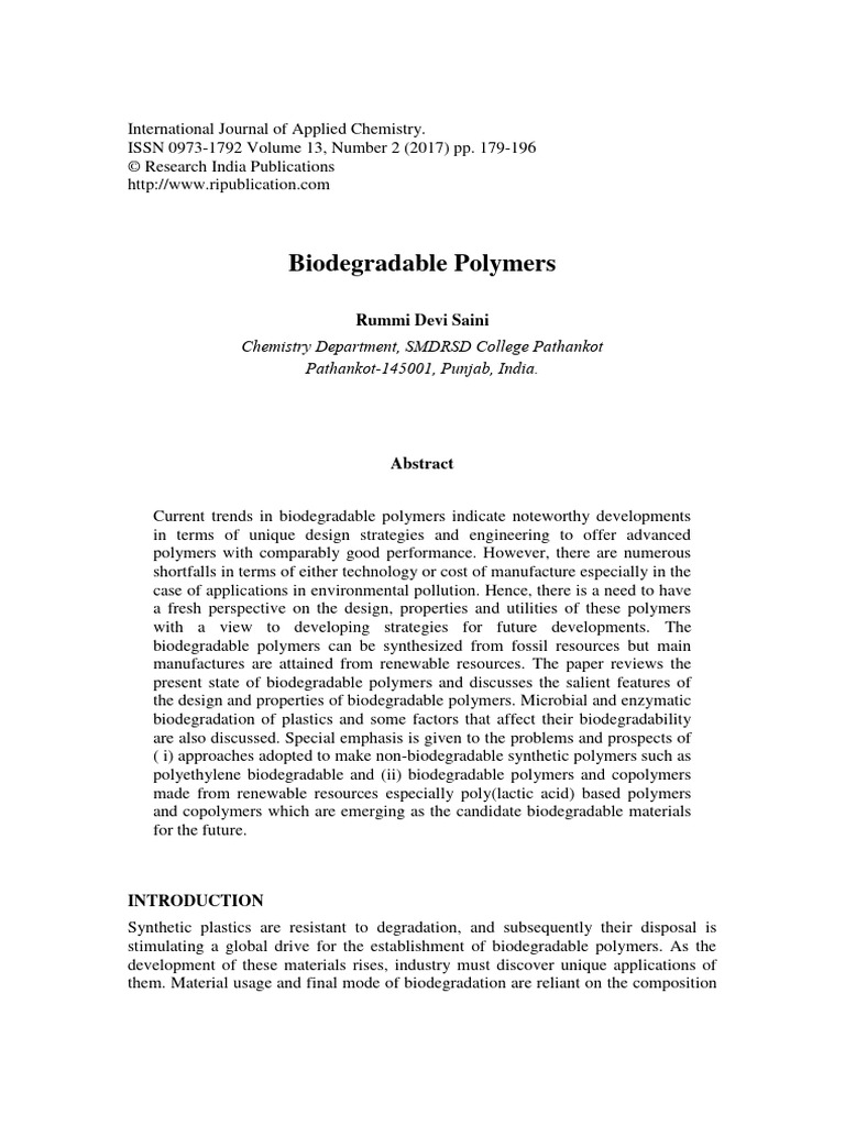 ijacv13n2_02 | PDF | Biodegradation | Polymers