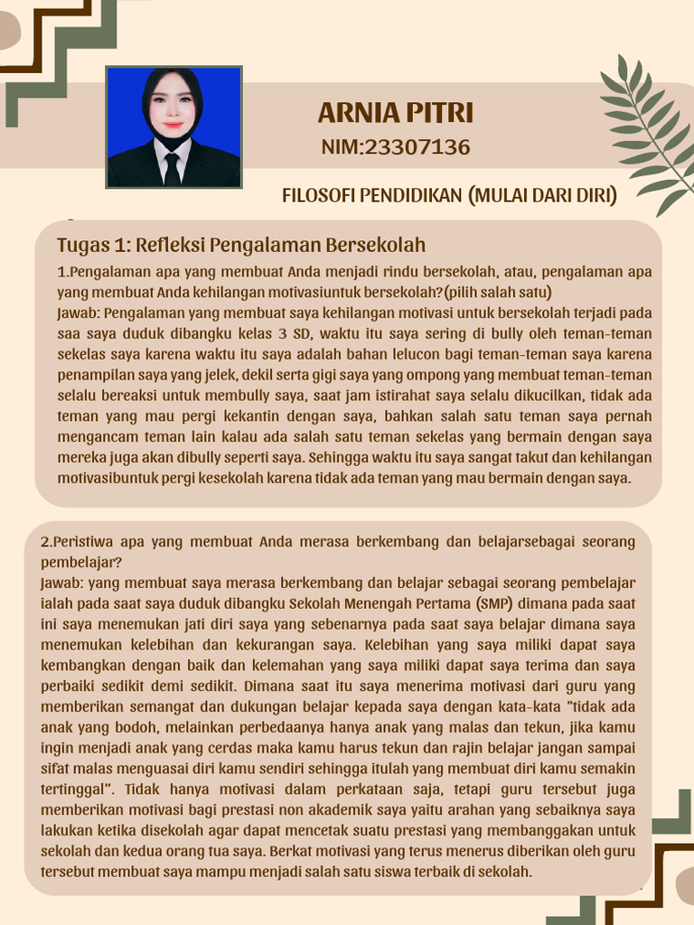 Filo Sofi | PDF | Karier & Perkembangan | Pengembangan Diri