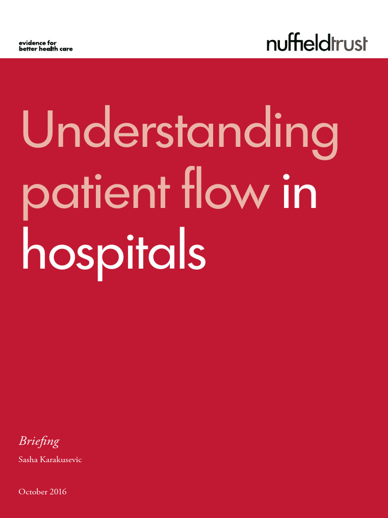 NHS Hospital Patient Flow Analysis | PDF | Hospital | Traffic