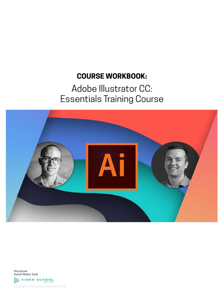 A Do Be Illustrator Cc Course Work Book Pdf Typefaces Adobe
