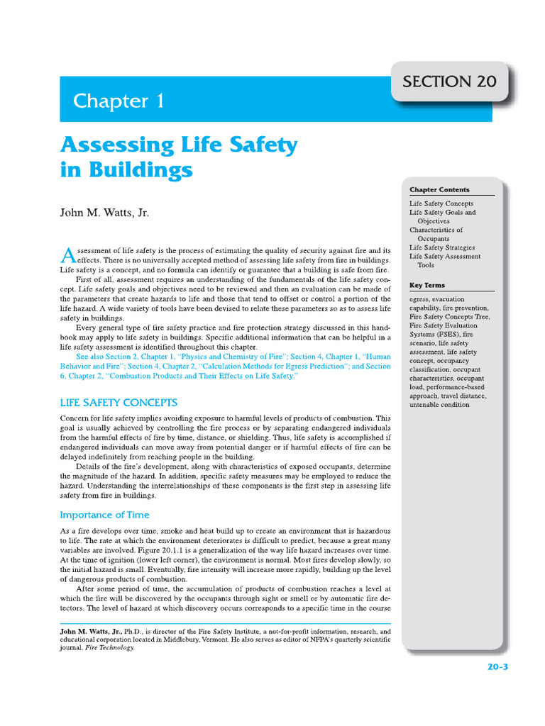 NFPA - Assessing Life Safety Buildings | PDF