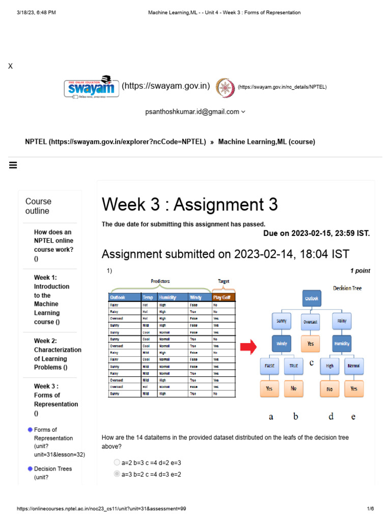 Machine Learning, ML - ASS3 | PDF | Machine Learning | Systems Science