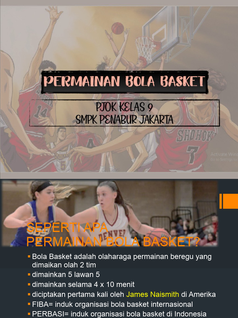 New PPT Bola Basket Kelas 9 2020 2021 | PDF