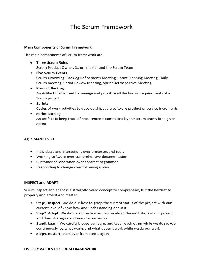 Scrum Essentials for Agile Teams | PDF | Scrum (Software Development ...