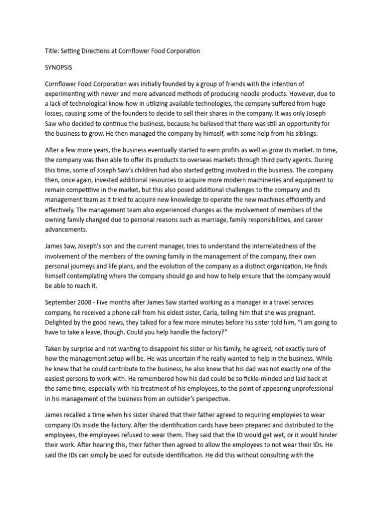 Stratma Case Study 4 Word Version | PDF | Inventory | Employment