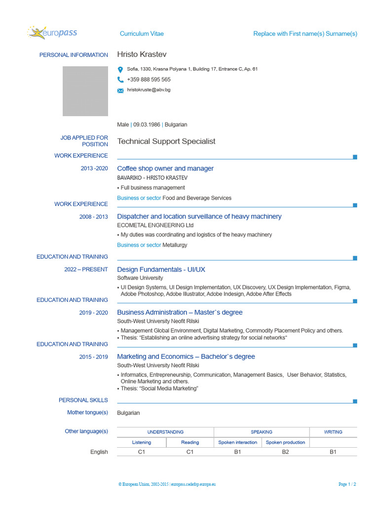 Standard Cv2023 | PDF